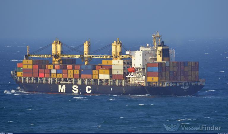 MSC CHIARA, Container Ship - Details and current position - IMO 8420892 ...