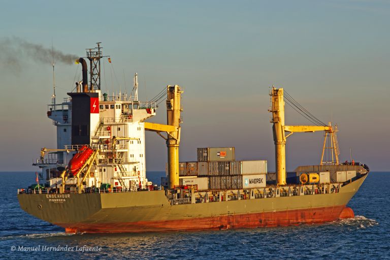 ENDEAVOUR, Container Ship - Details and current position - IMO 8421212 ...