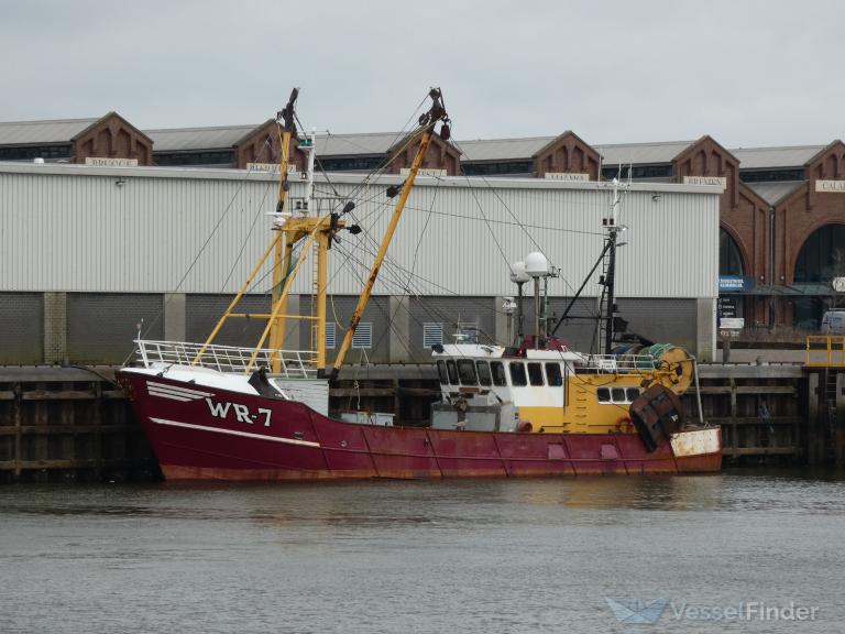 WR7 JOHANNA, Fishing Vessel - Details and current position - IMO ...