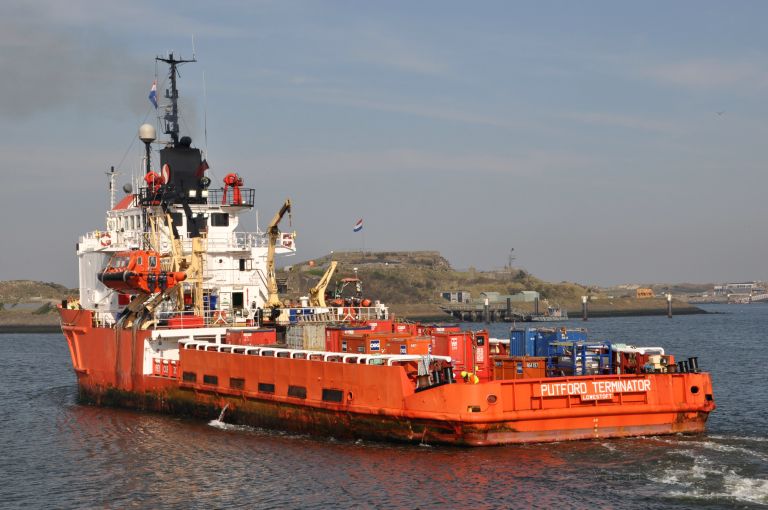 PUTFORD TERMINATOR, Offshore Tug/Supply Ship - Details and current ...