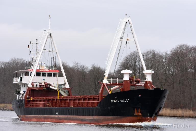 DANICA VIOLET, General Cargo Ship - Details and current position - IMO ...