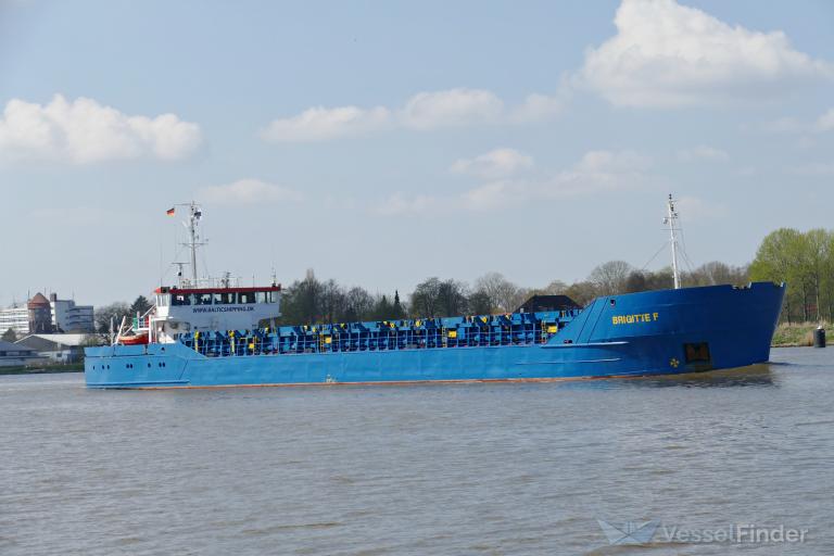 BRIGITTE F, General Cargo Ship - Details and current position - IMO ...