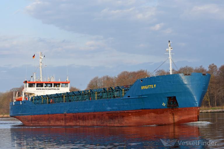 BRIGITTE F, General Cargo Ship - Details and current position - IMO ...