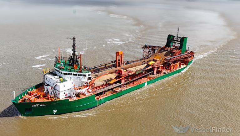 AVON, Hopper Dredger - Details and current position - IMO 8508383 ...