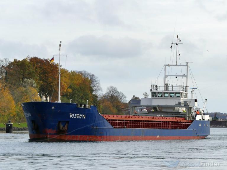 RUBYN, General Cargo Ship - Dane statku i aktualna pozycja - IMO ...