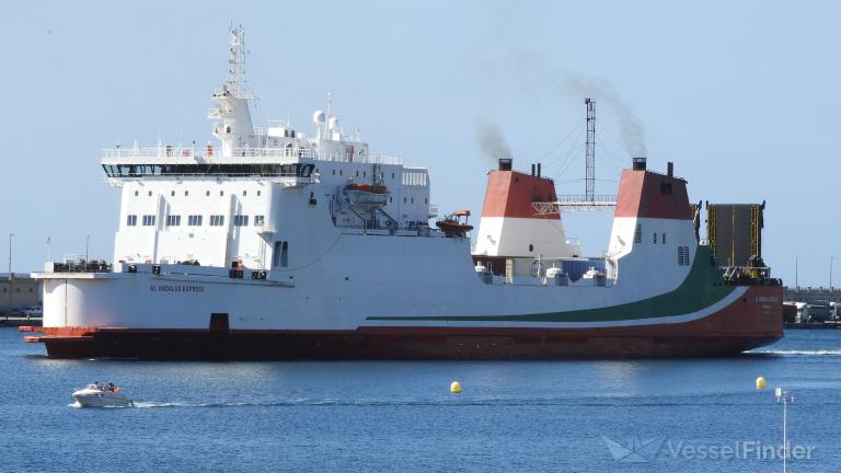 AL ANDALUS EXPRESS, Passenger/Ro-Ro Cargo Ship - Details and current ...