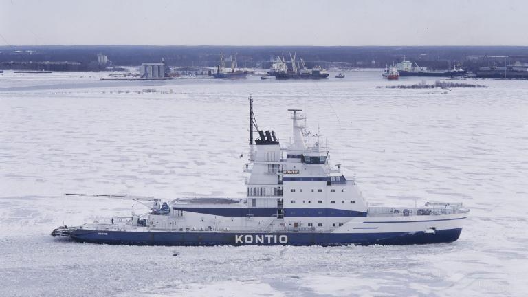 KONTIO, Icebreaker - Details and current position - IMO 8518120 ...