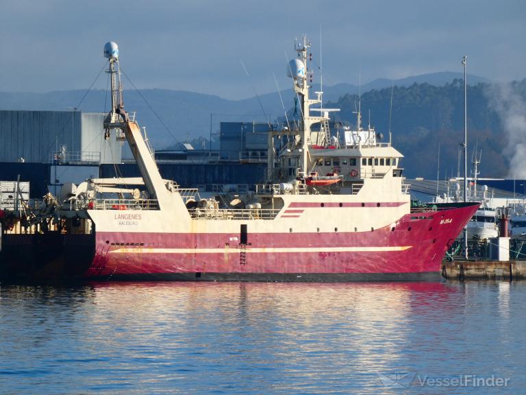 LANGENES, Fishing Vessel - Detalles del buque y posición actual - IMO ...