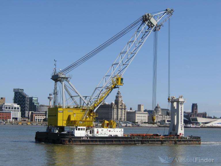 LARA 1, Crane Ship - Details and current position - IMO 8521672 ...