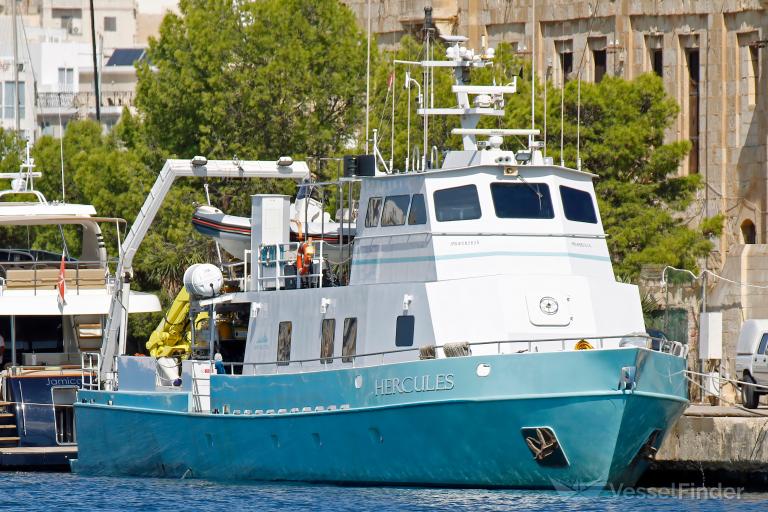 RV HERCULES, Research Vessel - Detalles del buque y posición actual ...