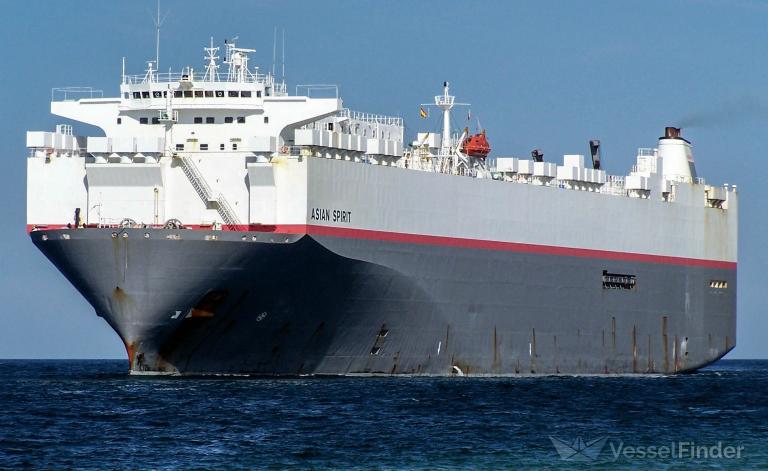 ASIAN SPIRIT, Vehicles Carrier - Details and current position - IMO ...