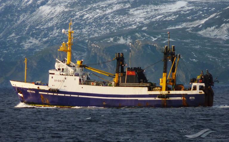 VITYAZ, Fishing Vessel - Details and current position - IMO 8606654 - VesselFinder
