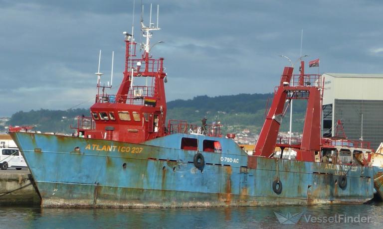ATLANTICO 237, Fishing Vessel - Details and current position - IMO ...