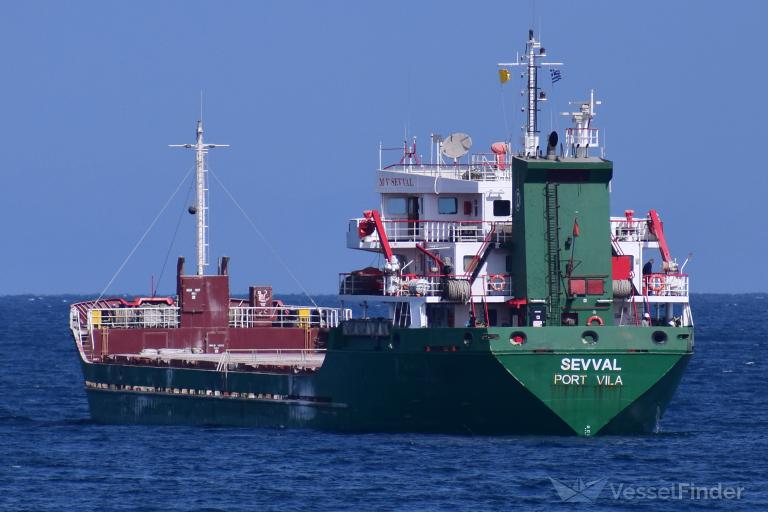 SEVVAL, General Cargo Ship - Details and current position - IMO 8609917 ...