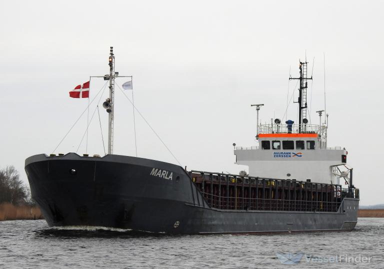 MARLA, General Cargo Ship - Details and current position - IMO 8611013 ...