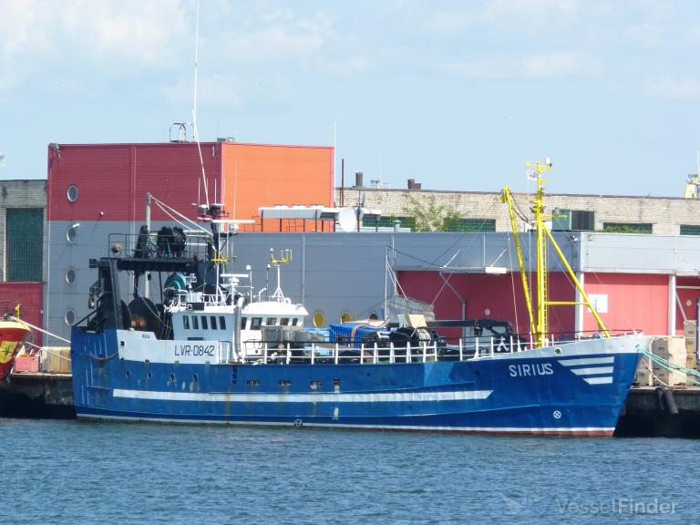 SIRIUS, Fishing Vessel - Details and current position - IMO 8612108 ...
