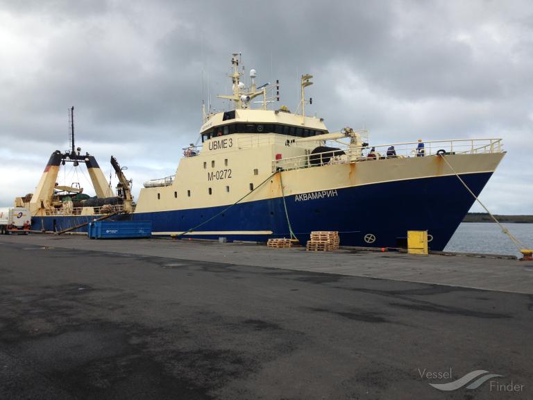 AQUAMARINE, Fish Factory Ship - Details and current position - IMO ...