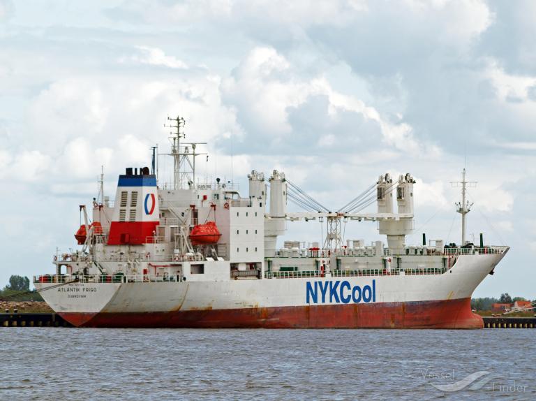ATLANTIK FRIGO, Refrigerated Cargo Ship - Details and current position ...