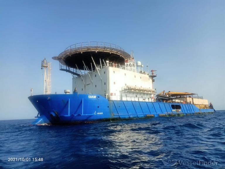 SIAM, Offshore Support Vessel - Details and current position - IMO ...