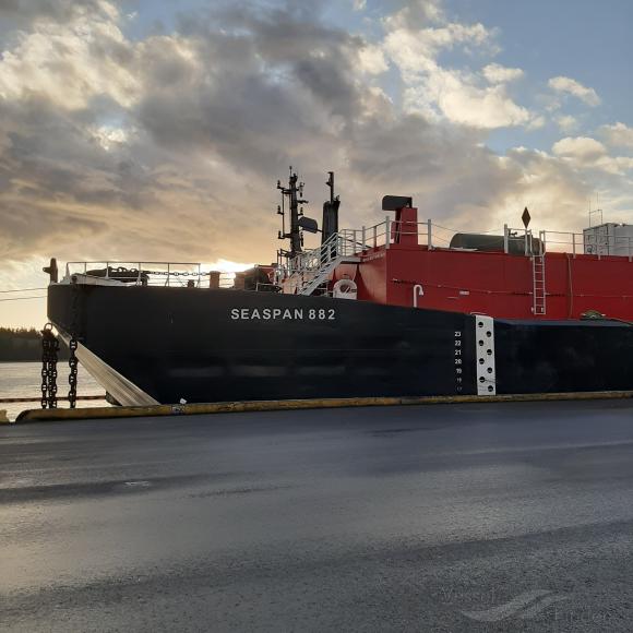 SEASPAN 822, Non Propelled Barge - Details and current position - IMO ...