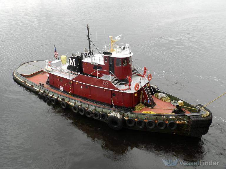 ST. JOHN, Tug - Details and current position - IMO 8654388 - VesselFinder