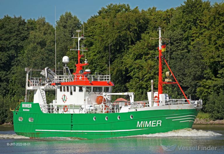MIMER, Fishing Support Vessel - Scheepsdetails en huidige positie - IMO ...