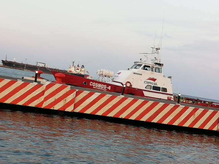 COSMOS 4, Crew Boat - Details and current position - IMO 8665686 ...