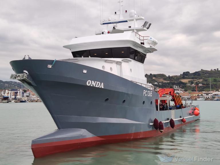 ONDA, Fishing Vessel - Details and current position - IMO 8690411 ...