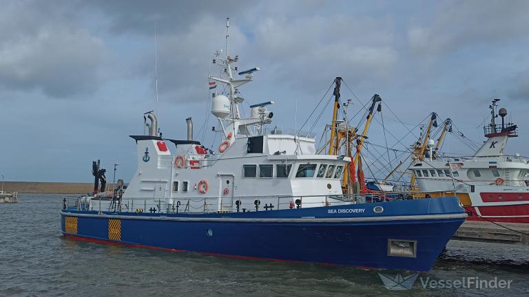 SEA DISCOVERY, Research Vessel - Details and current position - IMO ...