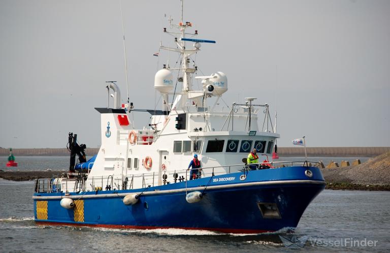 SEA DISCOVERY, Research Vessel - Details and current position - IMO ...
