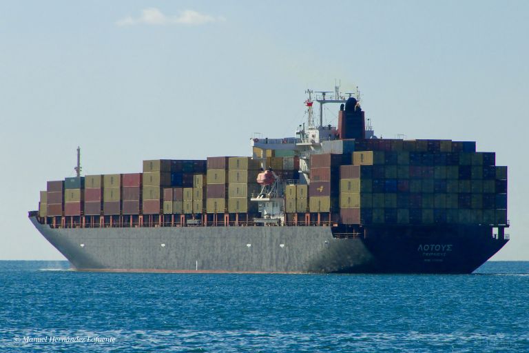 LOTUS, Container Ship - Details and current position - IMO 8705486 ...