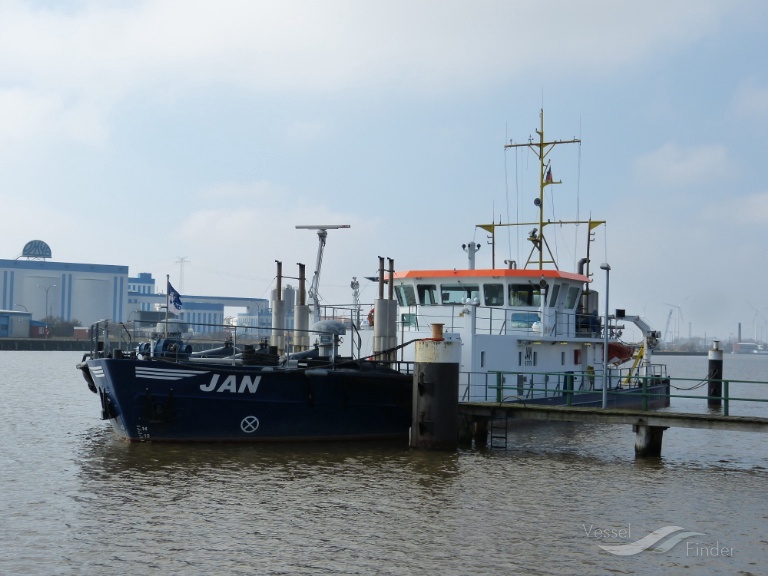JAN, Hopper Dredger - Schiffsdaten und aktuelle Position - IMO 8710766 ...