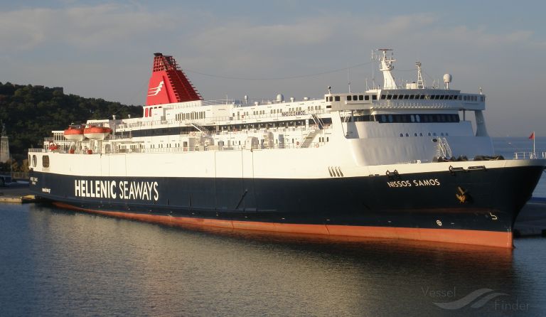 NISSOS SAMOS, Passenger/Ro-Ro Cargo Ship - Details and current position ...