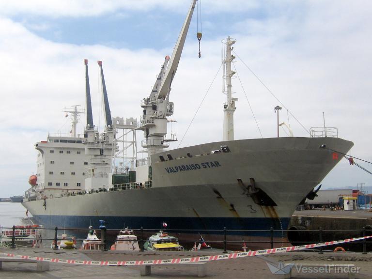 VALPARAISO STAR, Refrigerated Cargo Ship - Details and current position ...