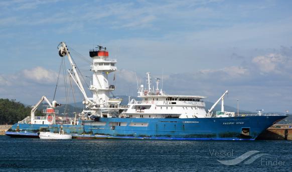 PACIFIC STAR, Fishing Vessel - Details and current position - IMO 8716837 - VesselFinder