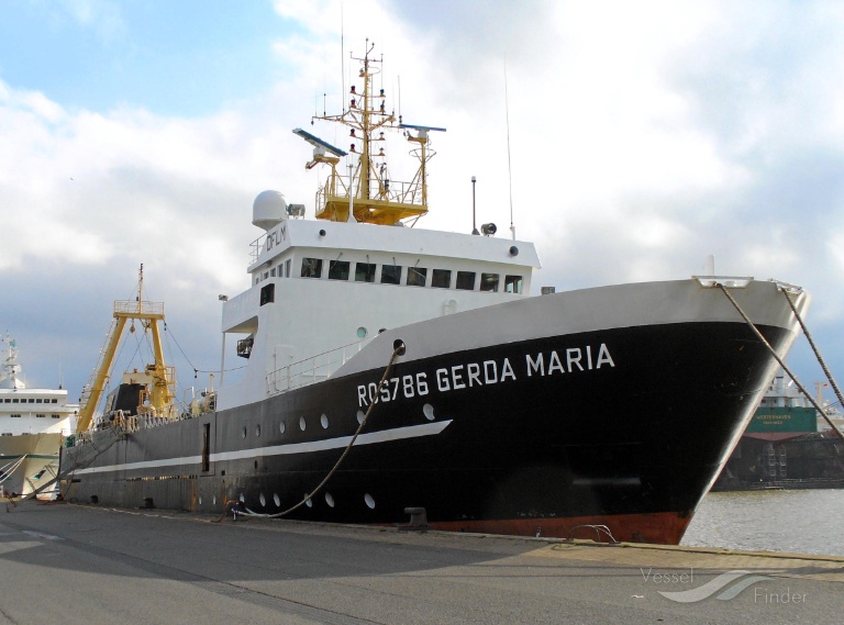 GERDA MARIA, Fishing Vessel - Details and current position - IMO 8716928 - VesselFinder