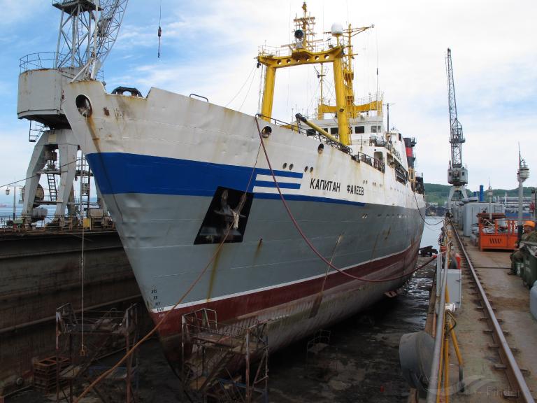 KAPITAN FALEYEV, Fish Factory Ship - Details and current position - IMO ...