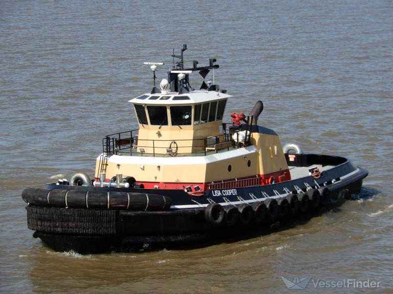 LISA COOPER, Tug - Details and current position - IMO 8741961 ...