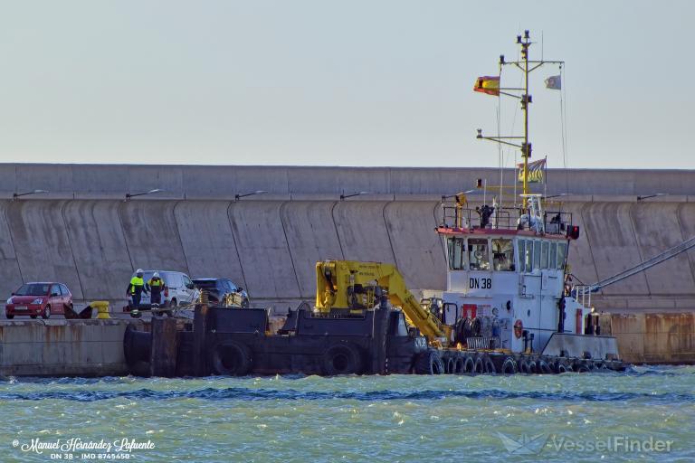 DN38, Utility Vessel - Details and current position - IMO 8745450 ...