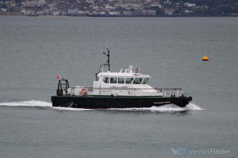 SD SOLENT SPIRIT, Pilot Vessel - Details and current position - IMO ...