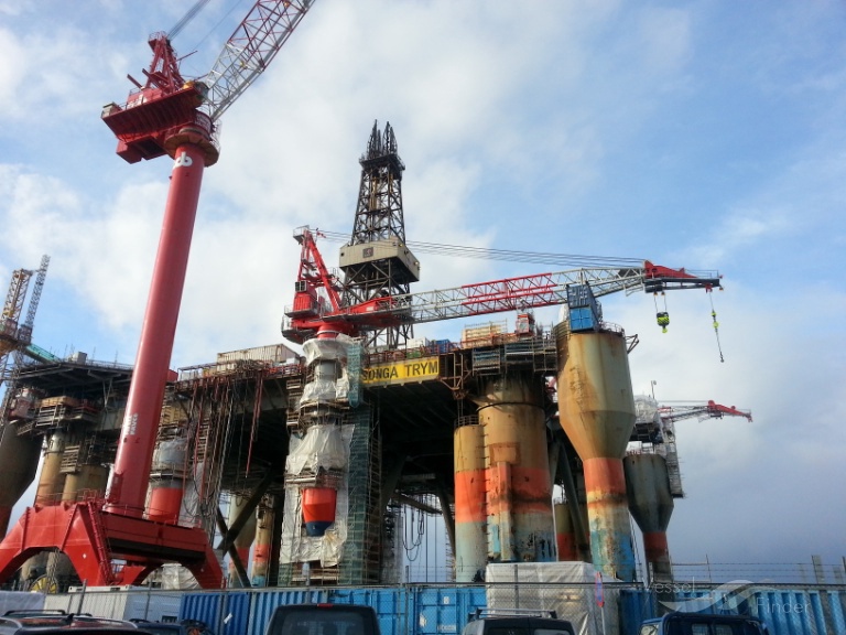 SONGA TRYM, Platform - Details and current position - IMO 8752271 ...