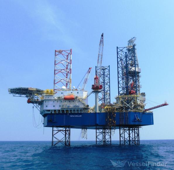 TOPAZ DRILLER, Platform - Detalles del buque y posición actual - IMO ...