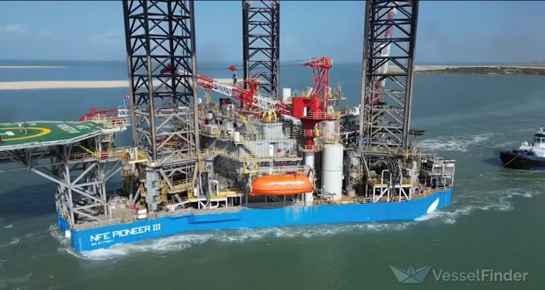 NFE PIONEER III, Drilling Ship - Details and current position - IMO ...