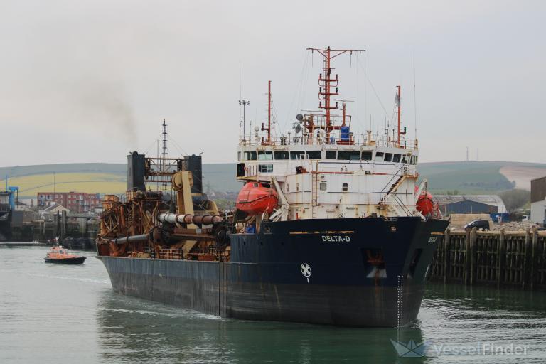 DELTA-D, Hopper Dredger - Details and current position - IMO 8803783 ...