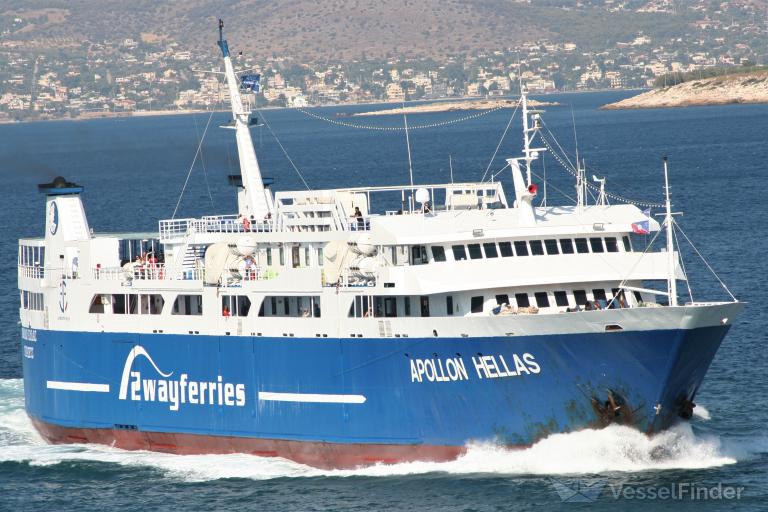 APOLLON HELLAS, Passenger/Ro-Ro Cargo Ship - Details and current ...