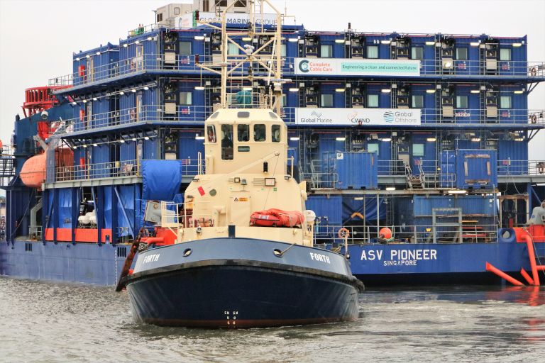 FORTH, Tug - Detalles del buque y posición actual - IMO 8812605 MMSI ...