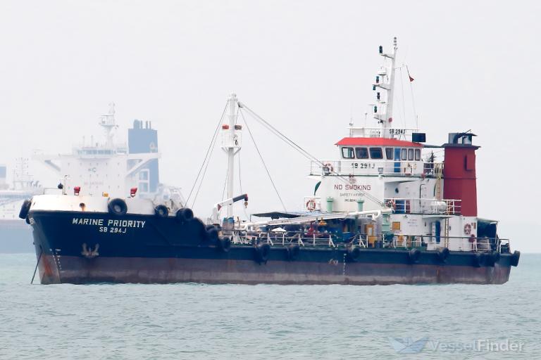 MARINE PRIORITY, Bunkering Tanker - Details and current position - IMO 8814122 - VesselFinder