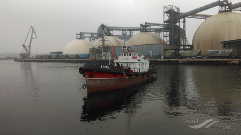 TEBRA, Bunkering Tanker - Details and current position - IMO 8847832 ...