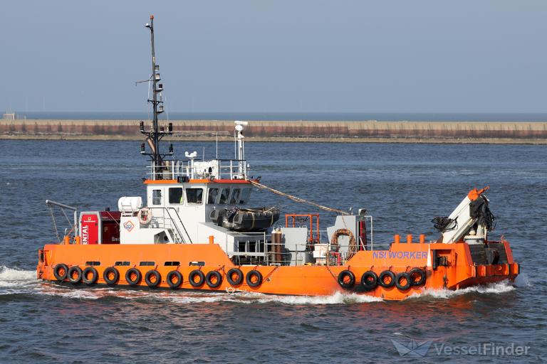 NSI WORKER, Buoy/Lighthouse Vessel - Details and current position - IMO 8848288 - VesselFinder