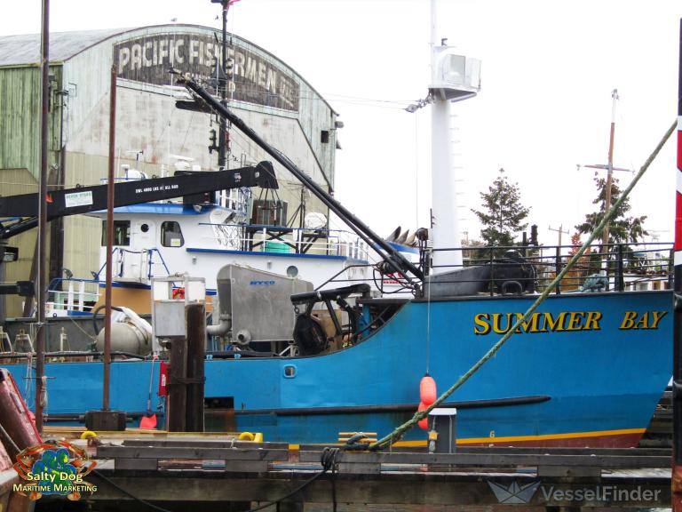 SUMMER BAY, Fishing Vessel - Details and current position - IMO 8854275 ...